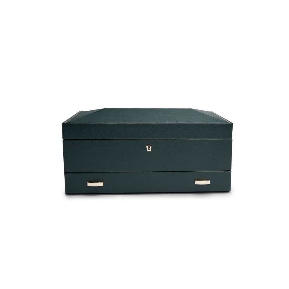 Wolf British Racing Green Ten Watch Box | King Jewelers